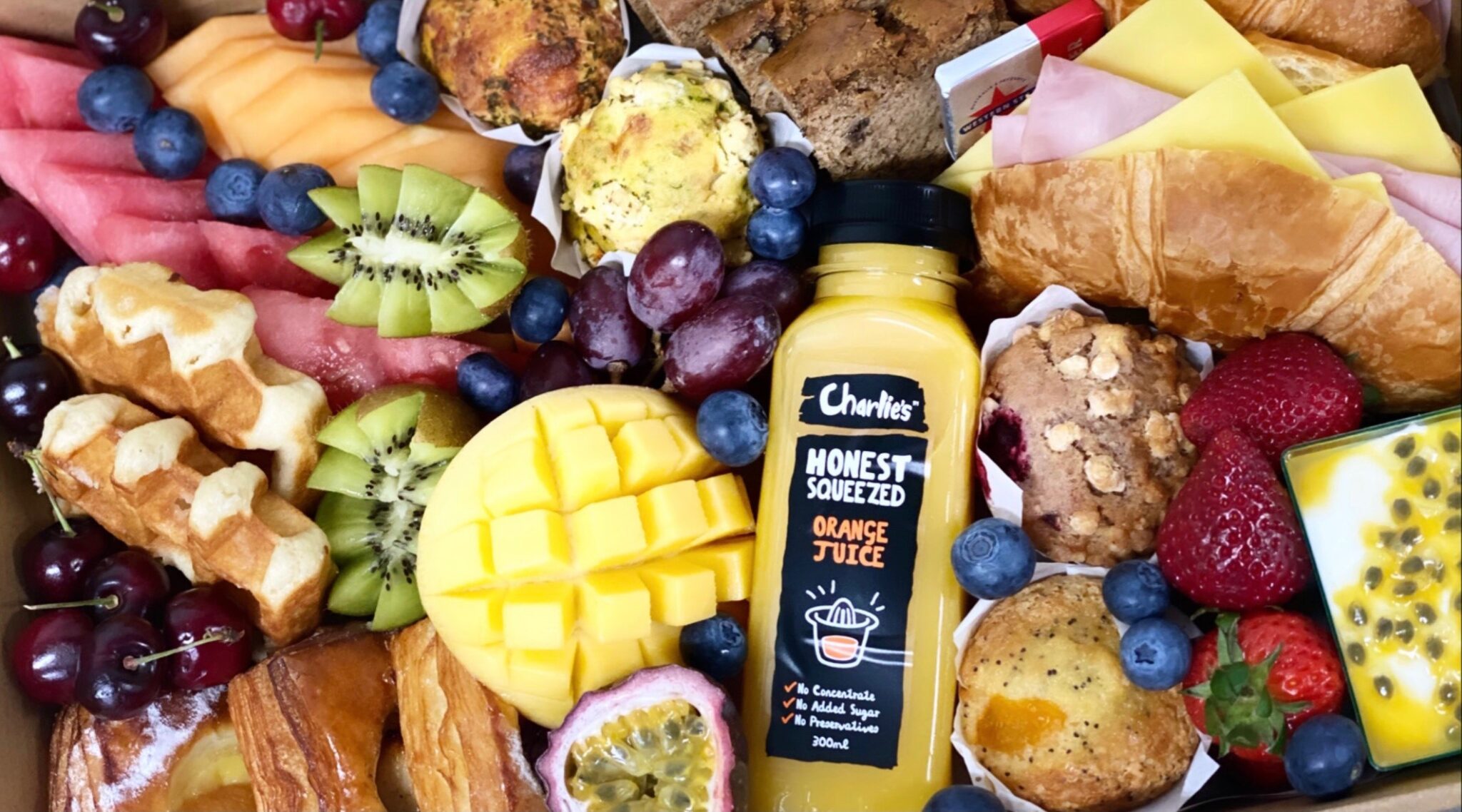 Breakfast Grazing Box - 4-6 People - Chefscene Catering